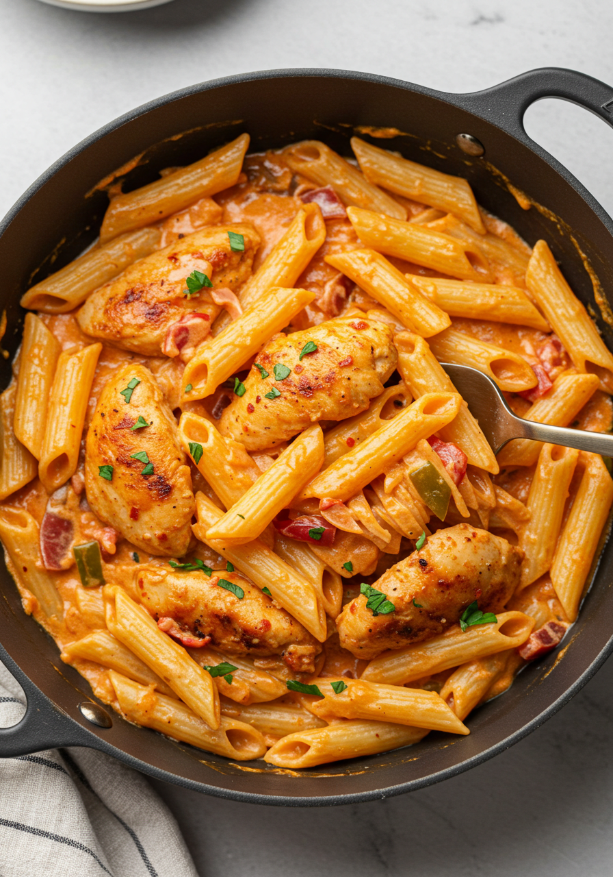 Cajun Chicken Pasta - Paulacooks