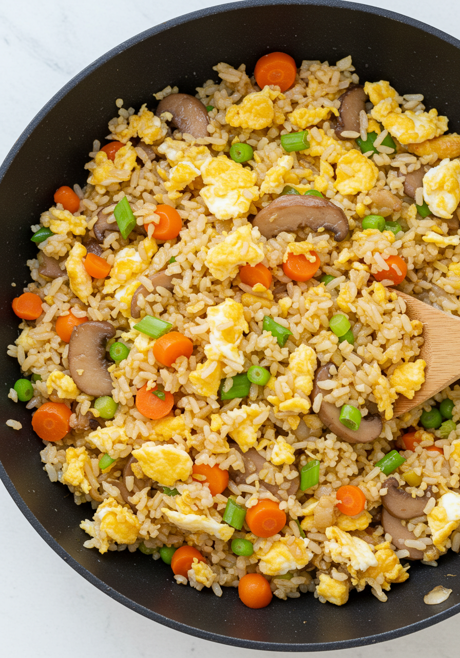 Easy Egg Fried Rice - Paulacooks