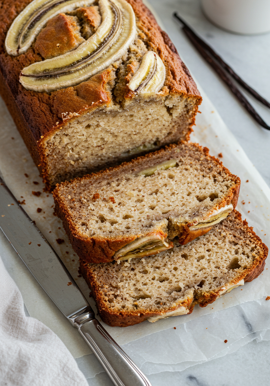 Honey Vanilla Banana Bread - Paulacooks