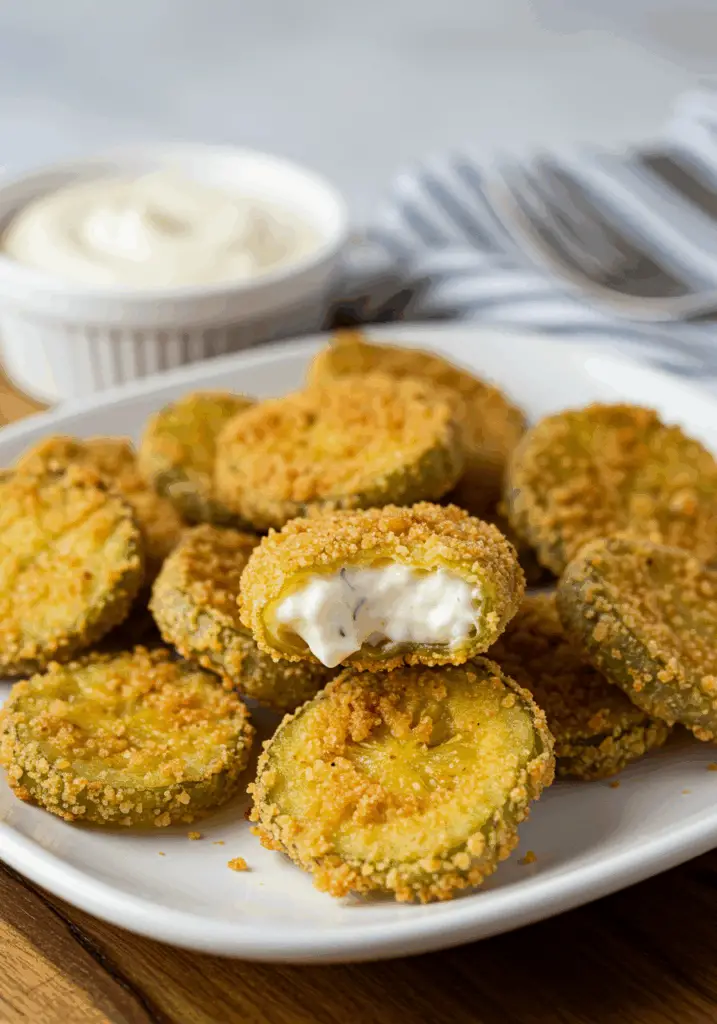 Crispy Fried Pickles - Paulacooks