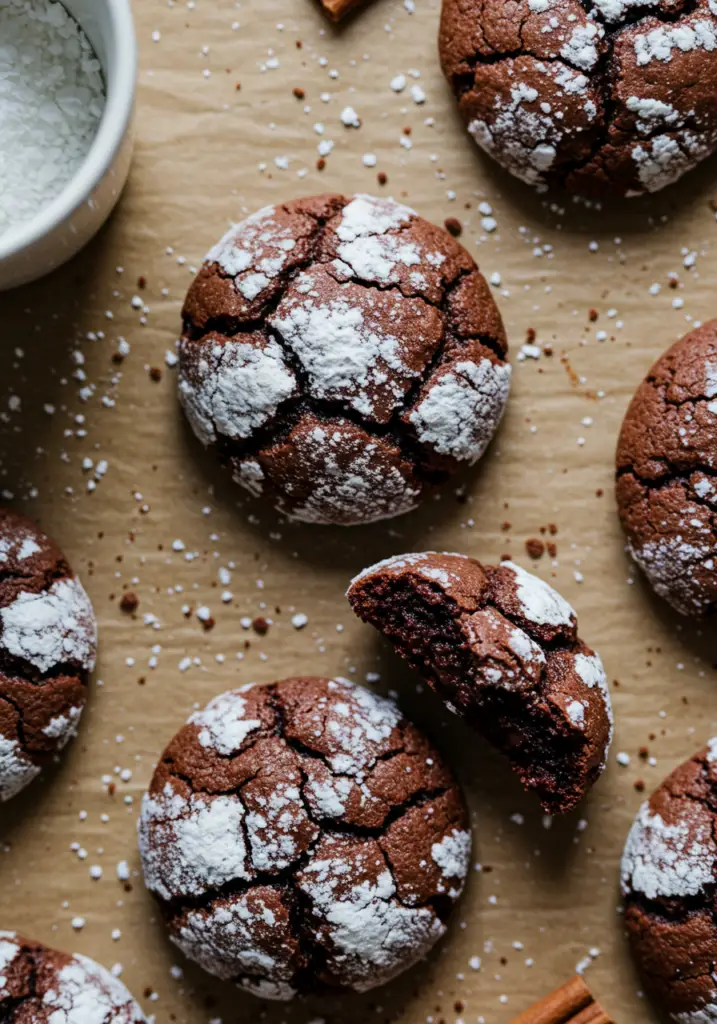 Chocolate Crinkle Cookies - Paulacooks