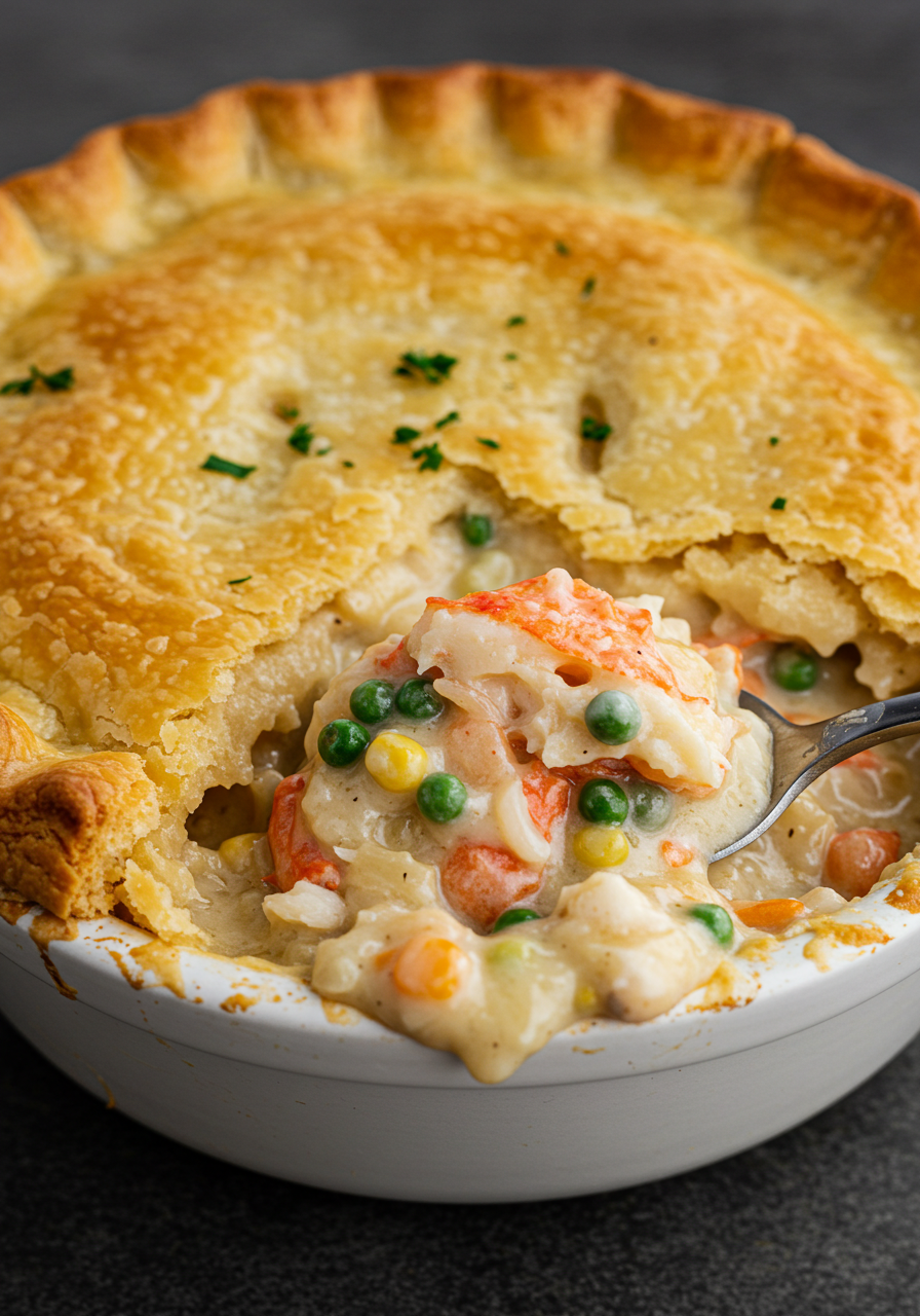 Jumbo Lump Crab Pot Pie - Paulacooks