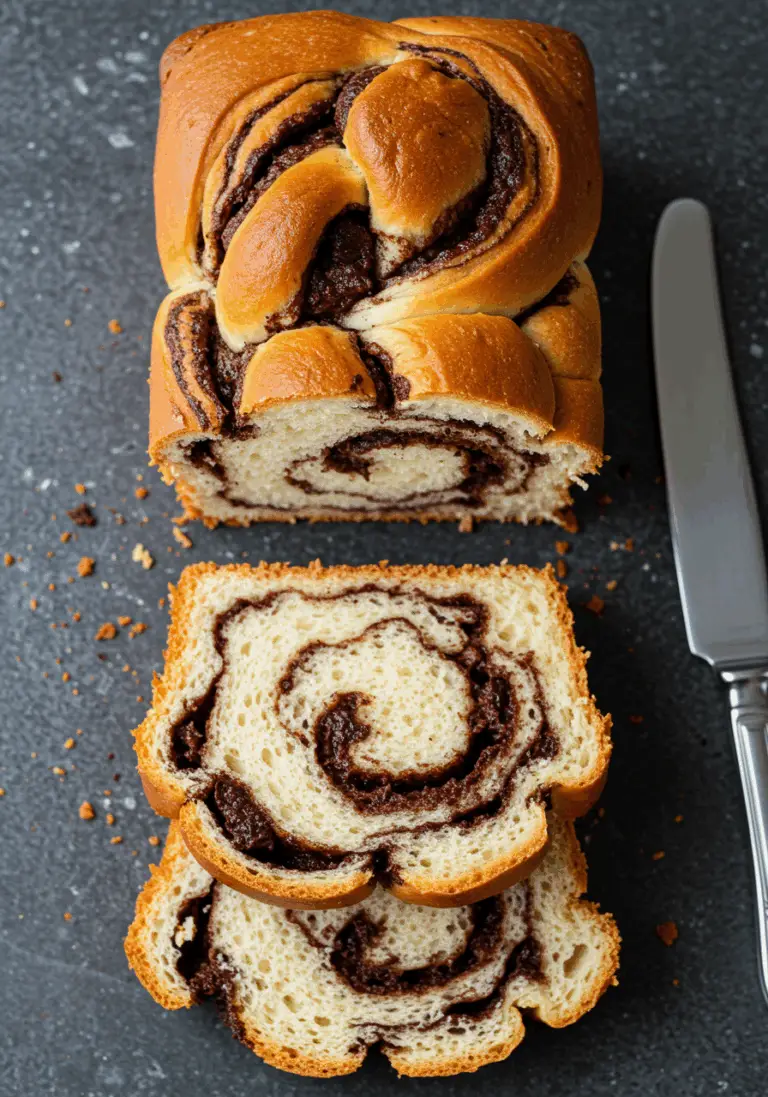 Chocolate Swirl Milk Bread Paulacooks
