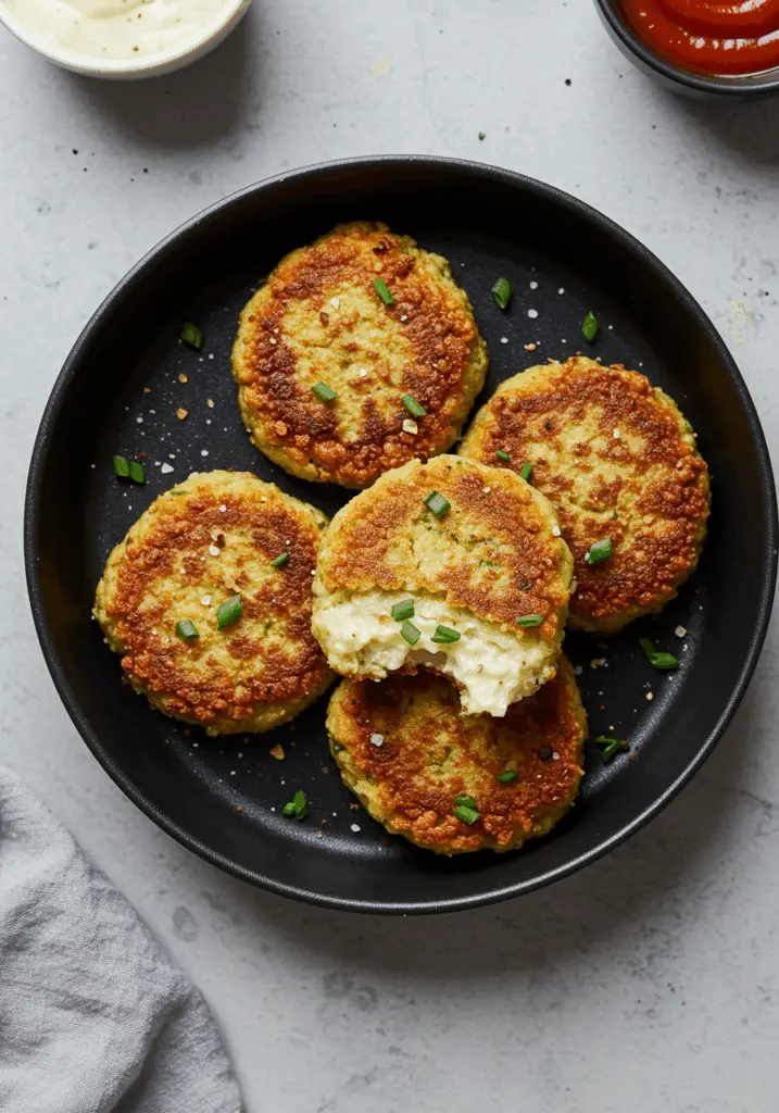 Crispy Cauliflower Patties - Paulacooks