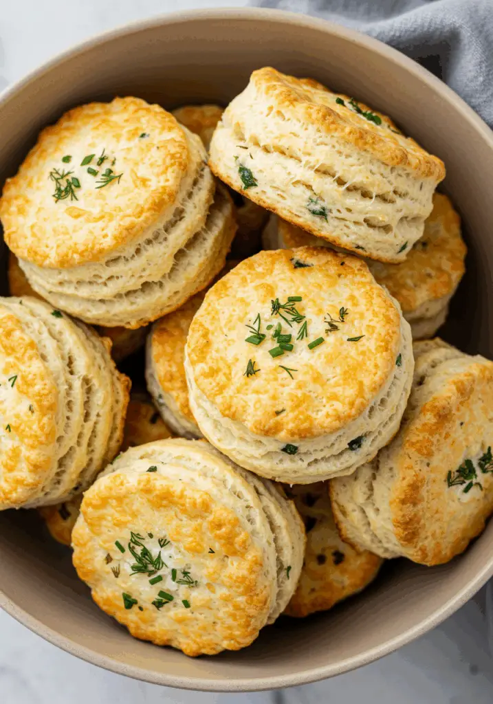 Herbed Cottage Cheese Biscuits - Paulacooks