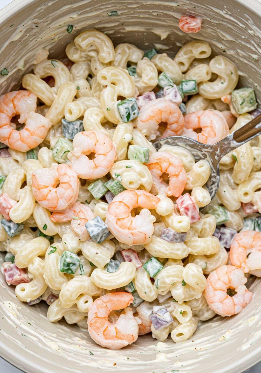 Shrimp Macaroni Salad - Paulacooks