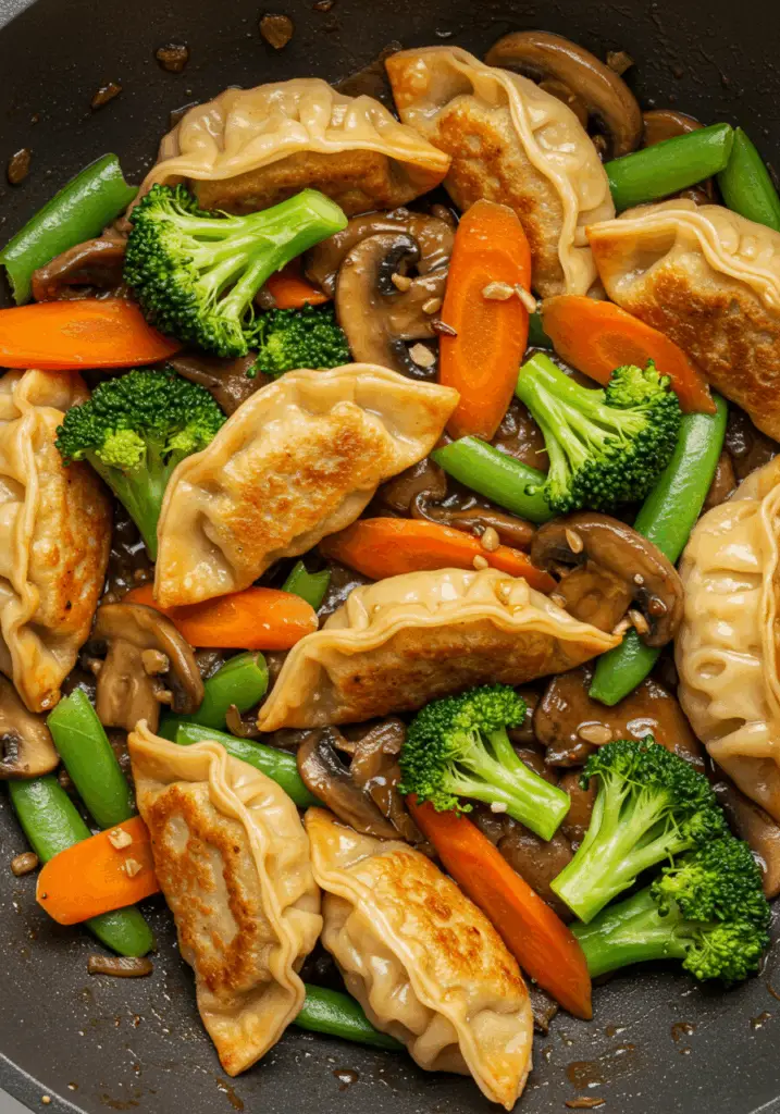 Potsticker Stir Fry - Paulacooks
