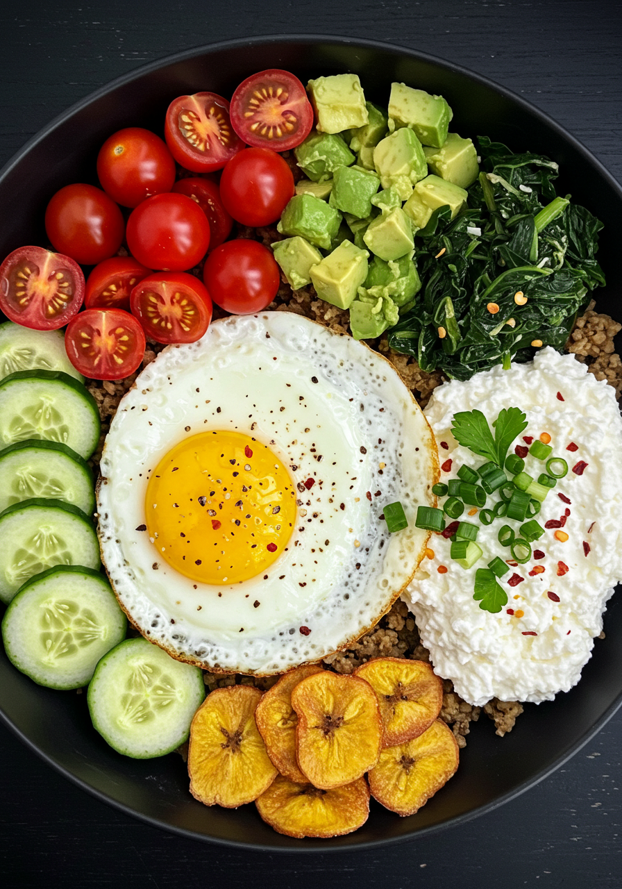 Easy High Protein Breakfast Bowls - Paulacooks