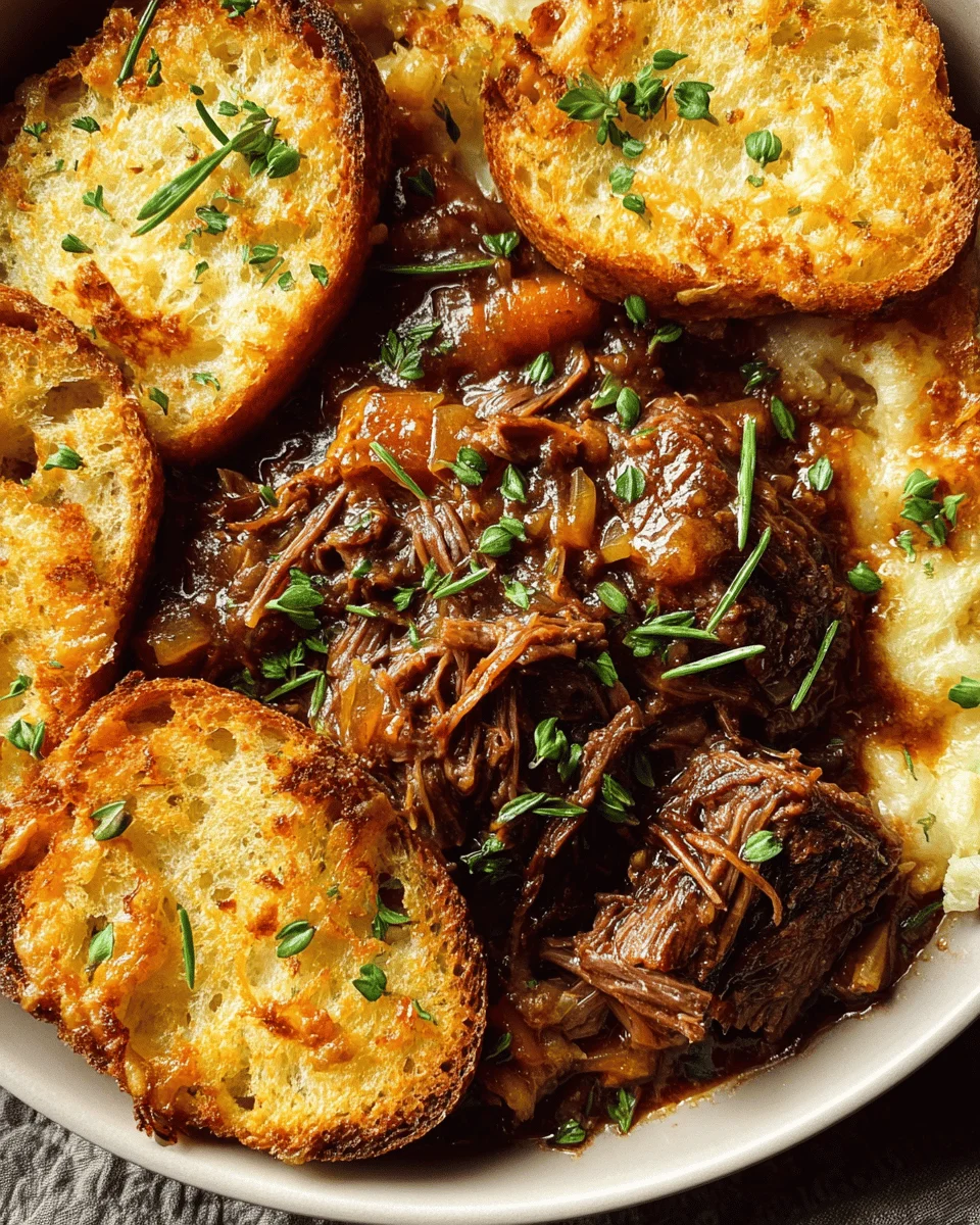 French Onion Braised Beef