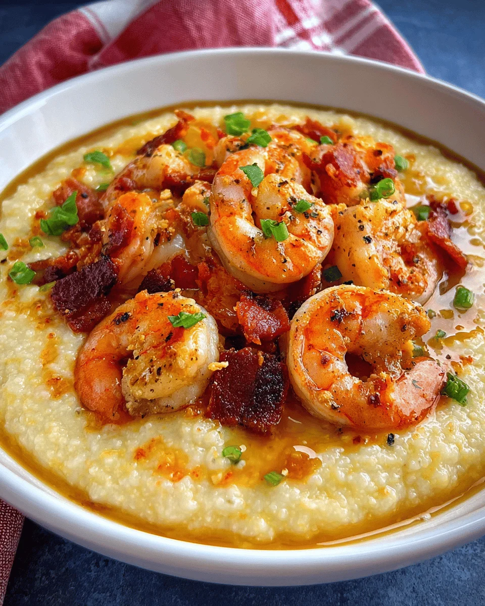Louisiana Shrimp and Grits (New Orleans Recipe)