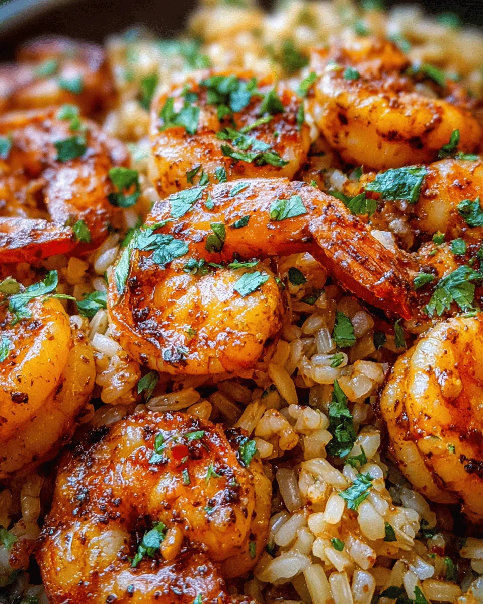 Easy Cajun Shrimp & Rice