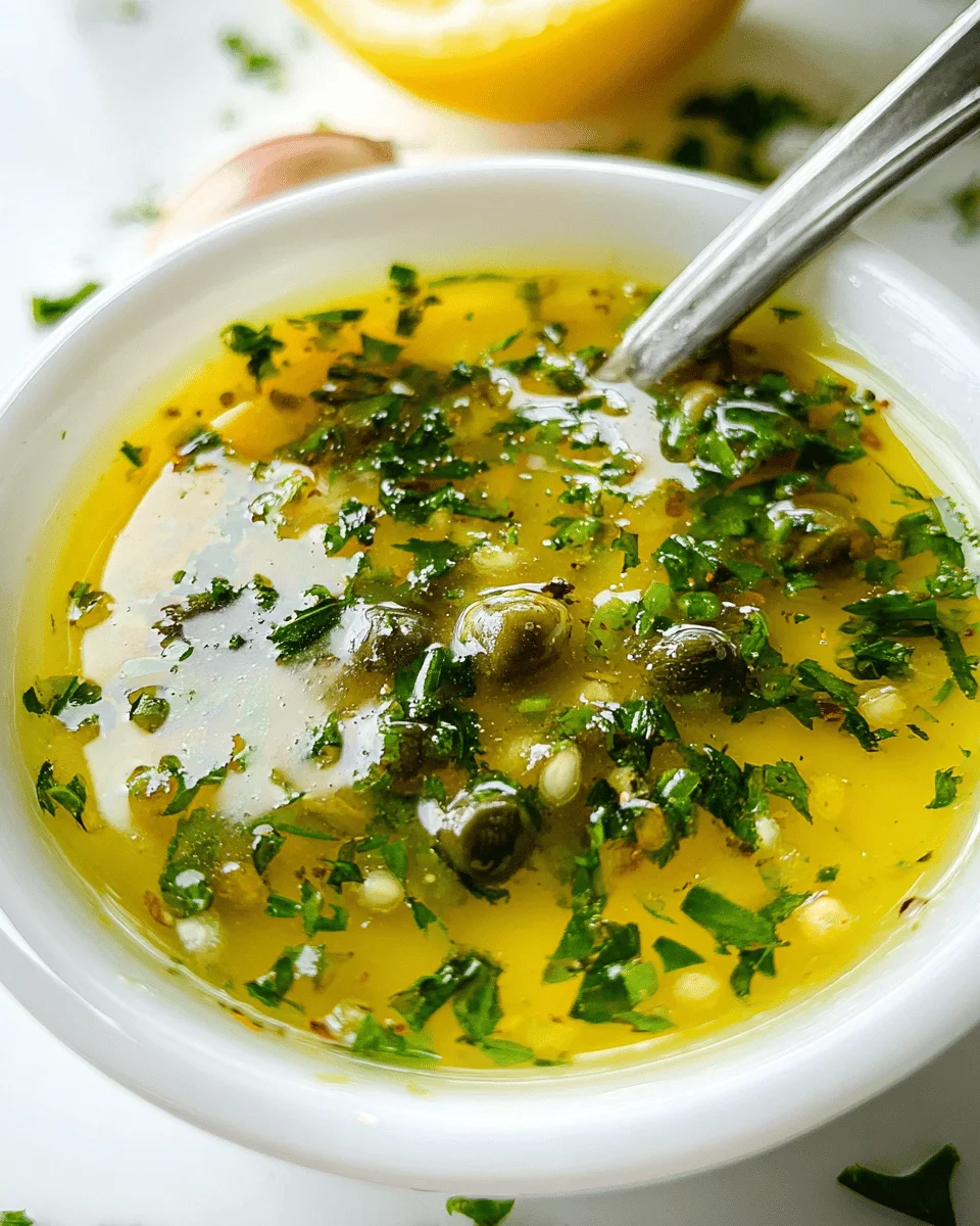 Lemon Caper Sauce