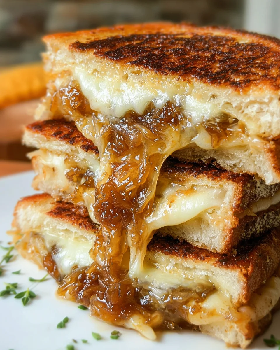 French Onion Grilled Cheese