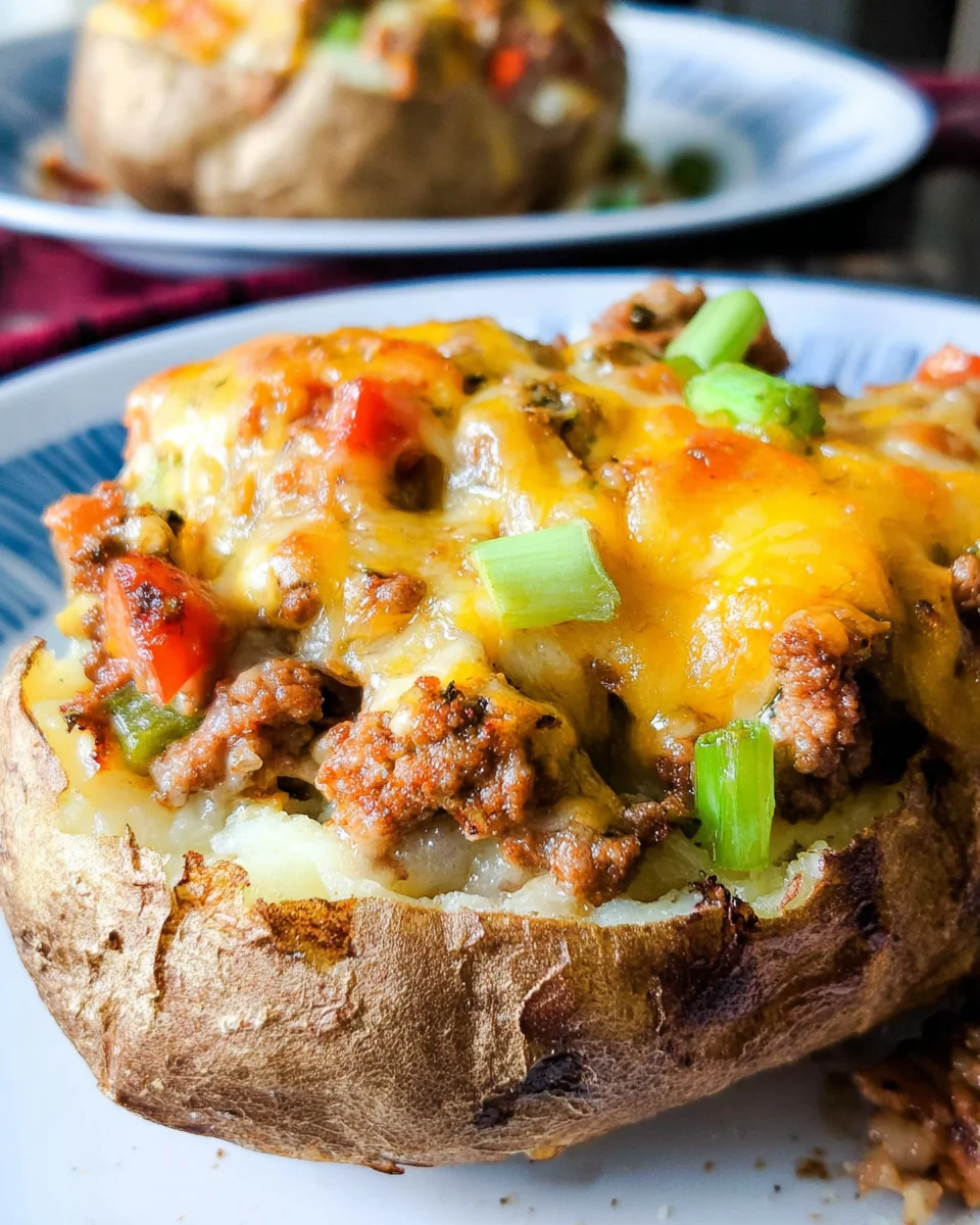 Cottage Pie Baked Potatoes