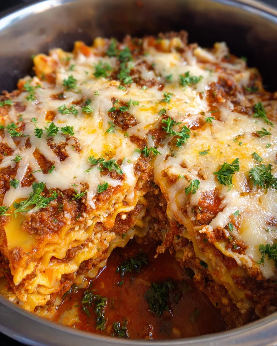 Instant Pot Lasagna