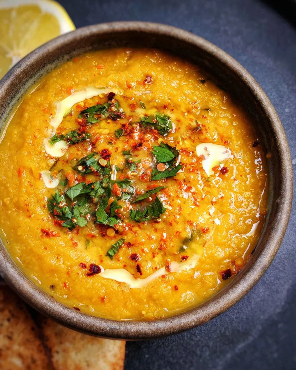 Lebanese Lemon Lentil Soup