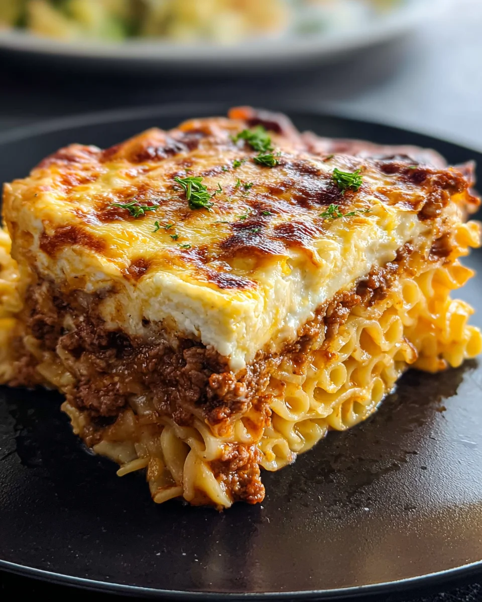 Pastitsio (Greek Lasagna)
