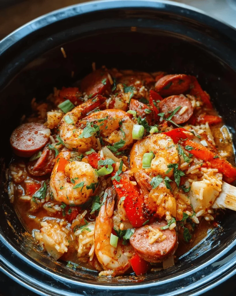 Slow Cooker Jambalaya