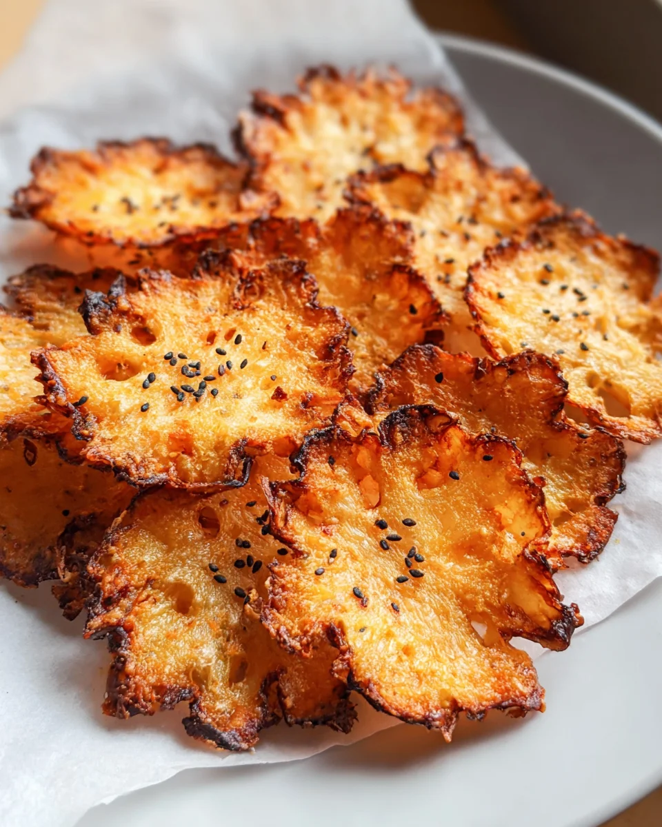 1 Ingredient Cottage Cheese Chips