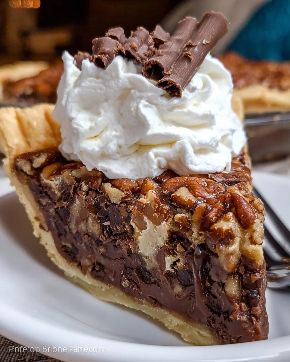 Chocolate Pecan Pie