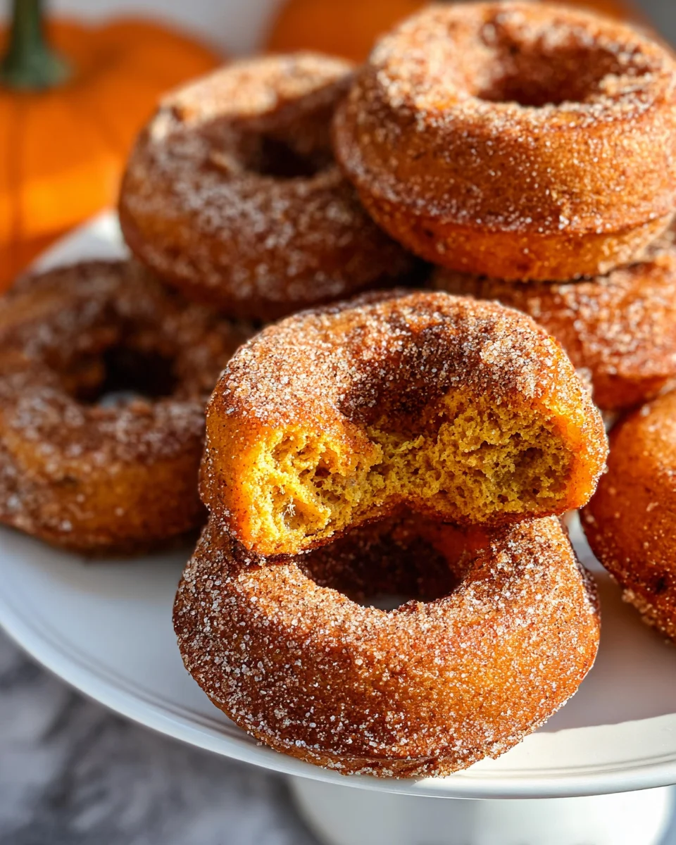 Easy Baked Pumpkin Donuts