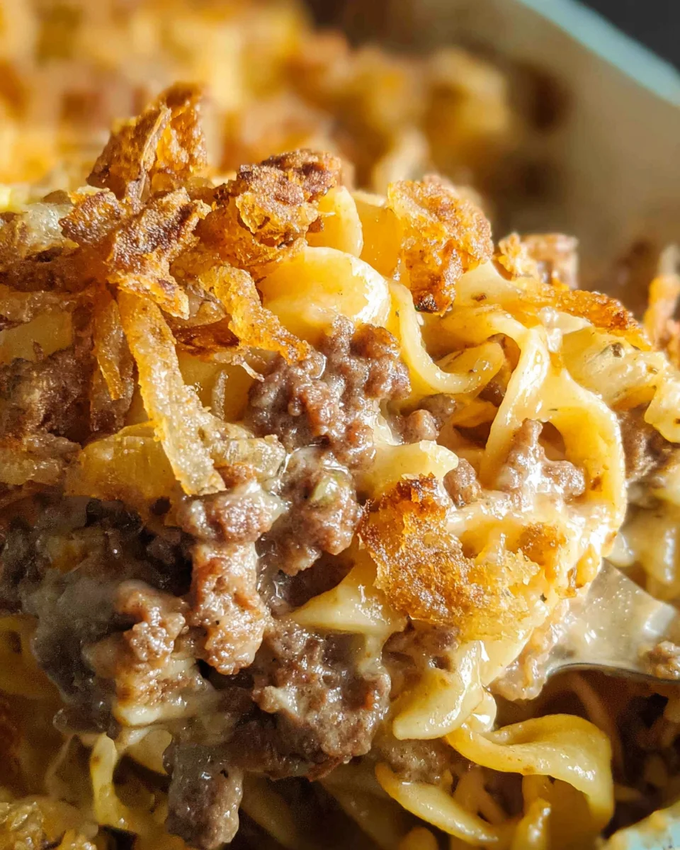 French Onion Beef Casserole