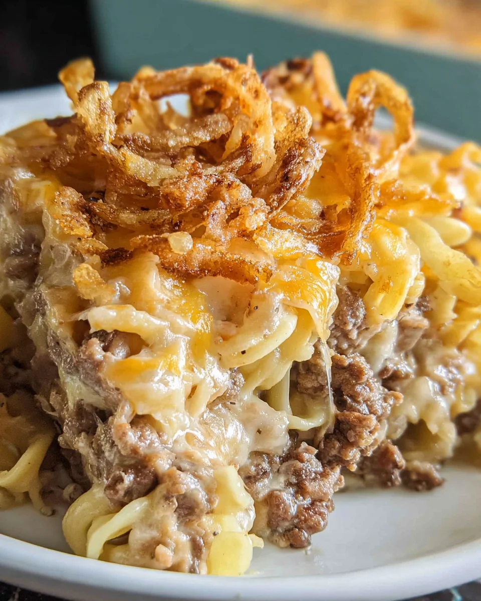 French Onion Beef Casserole