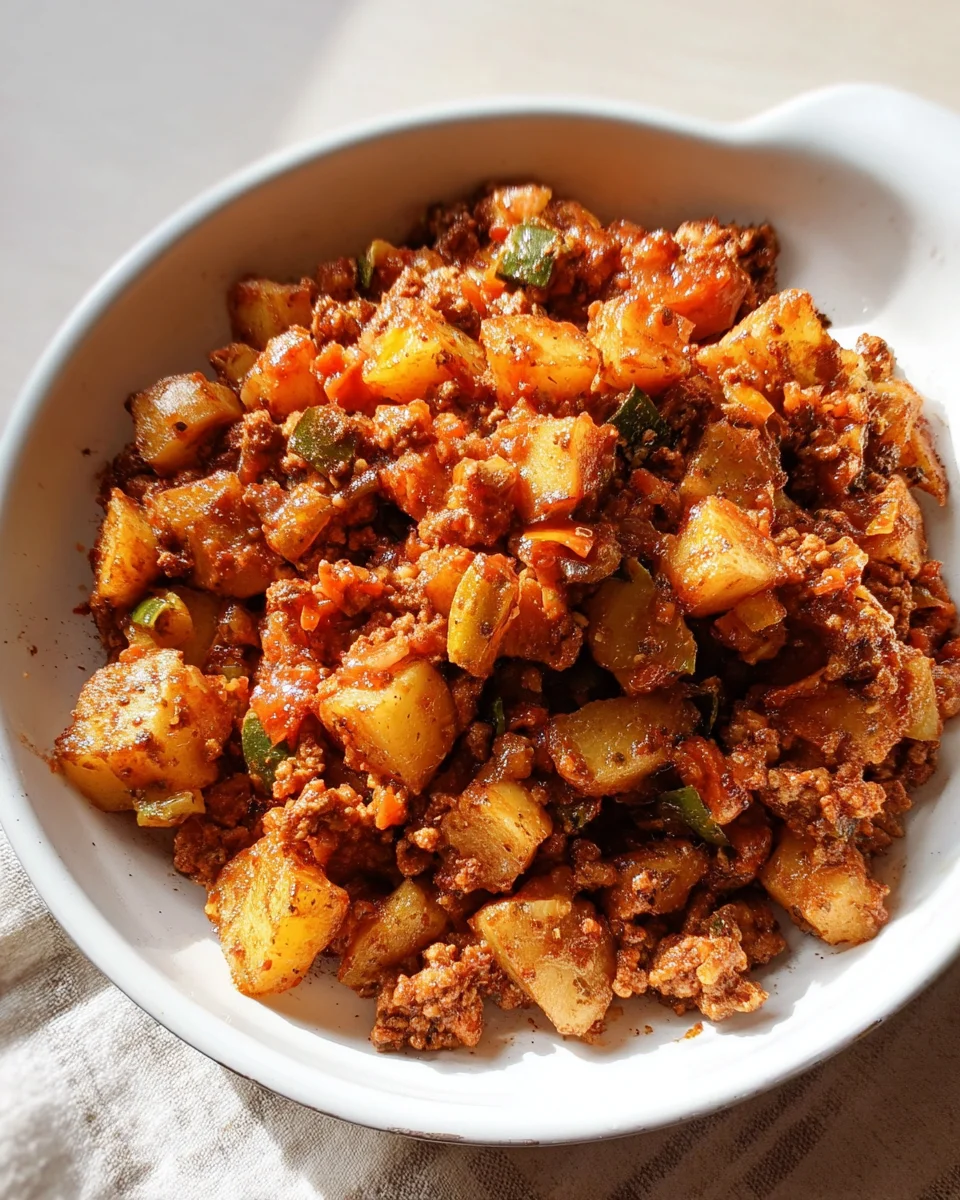 Ground Turkey & Potato Skillet