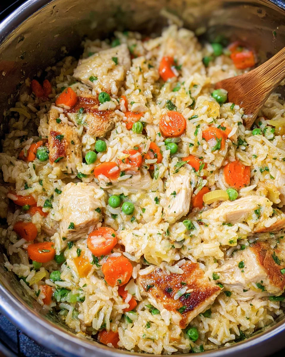 Instant Pot Chicken and Rice