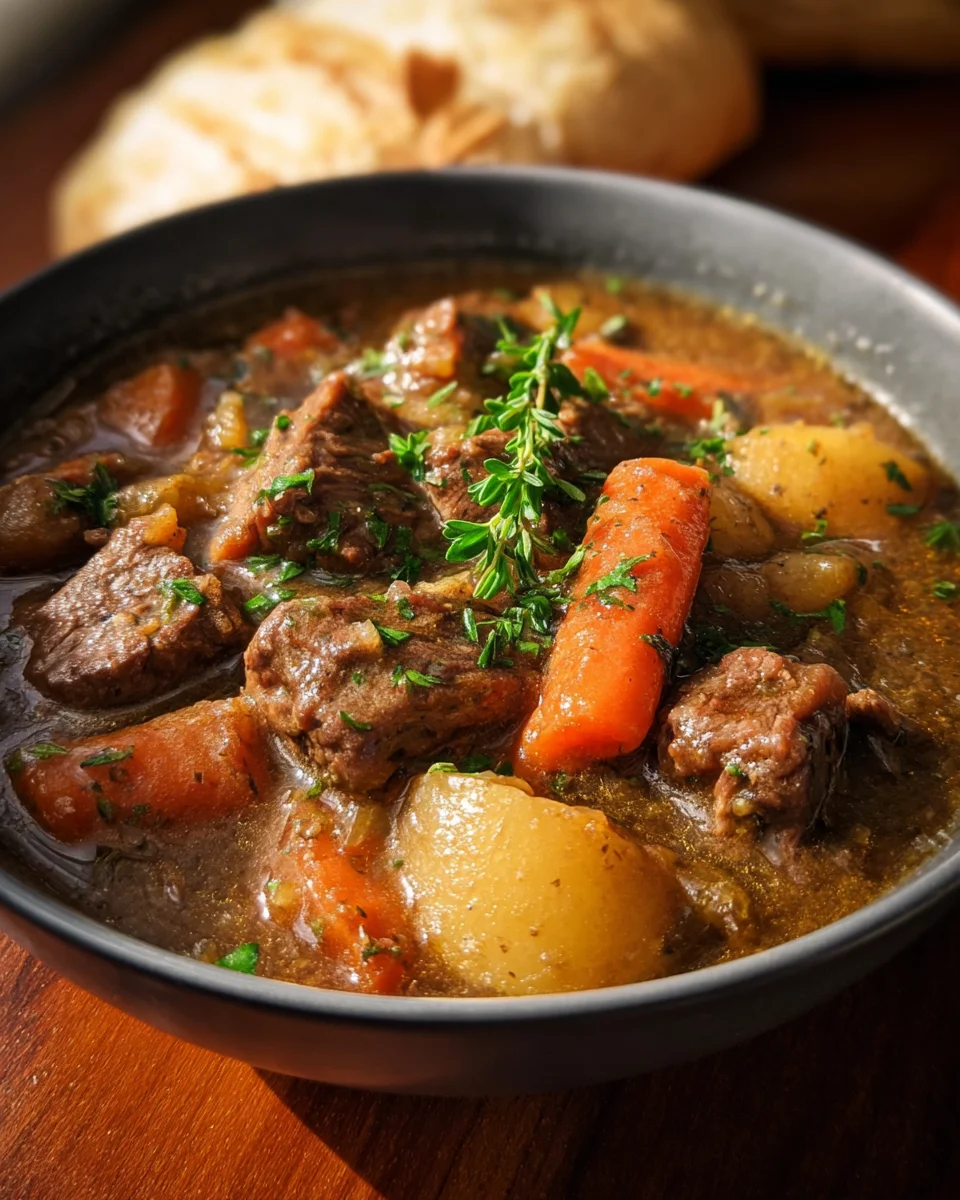 Old Fashioned Beef Stew