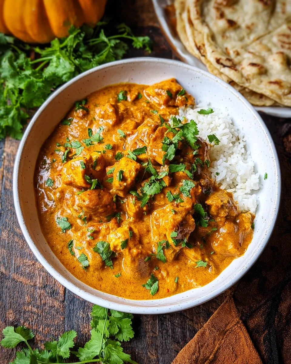 Pumpkin Butter Chicken
