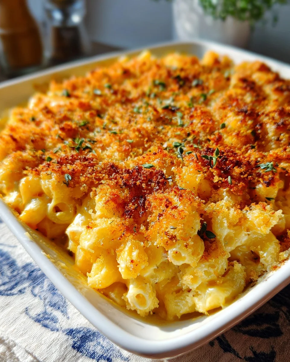 The BEST Homemade Baked Mac and Cheese