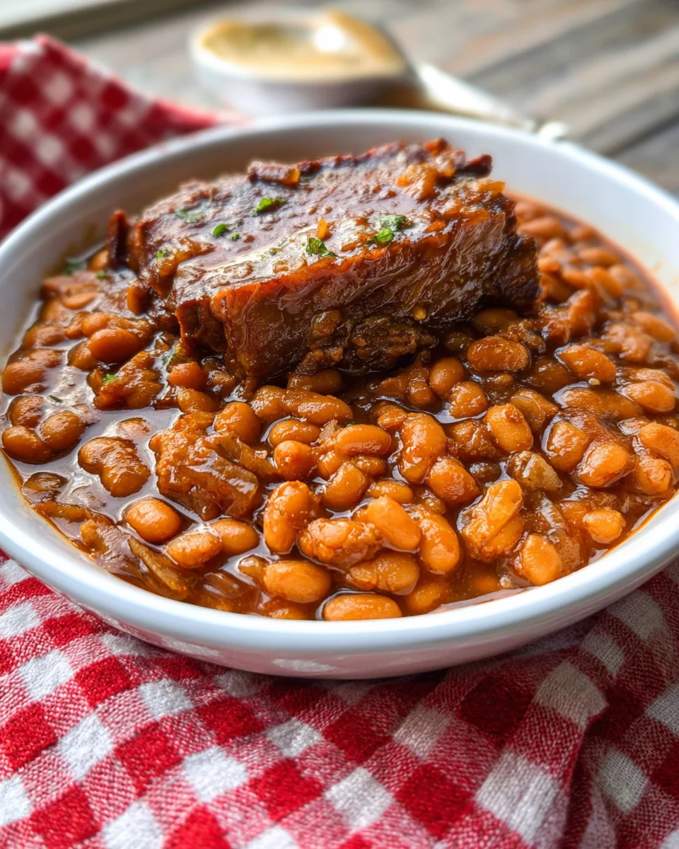 Baked Beans With Brisket