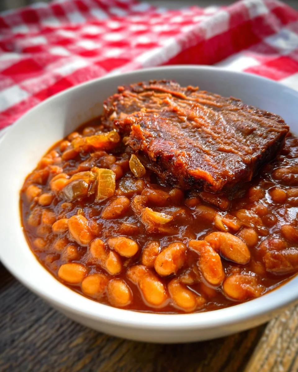 Baked Beans With Brisket