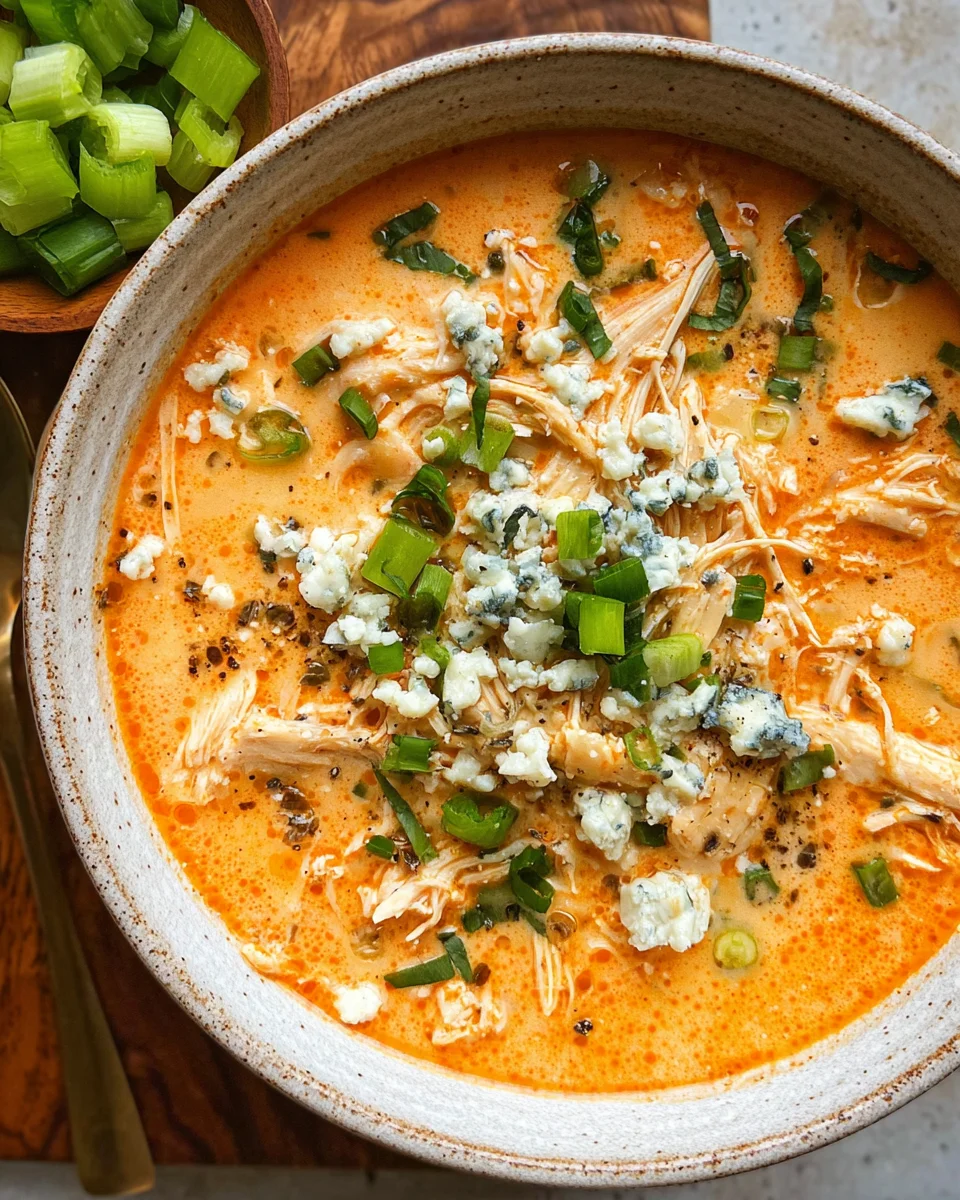 Buffalo Chicken Soup