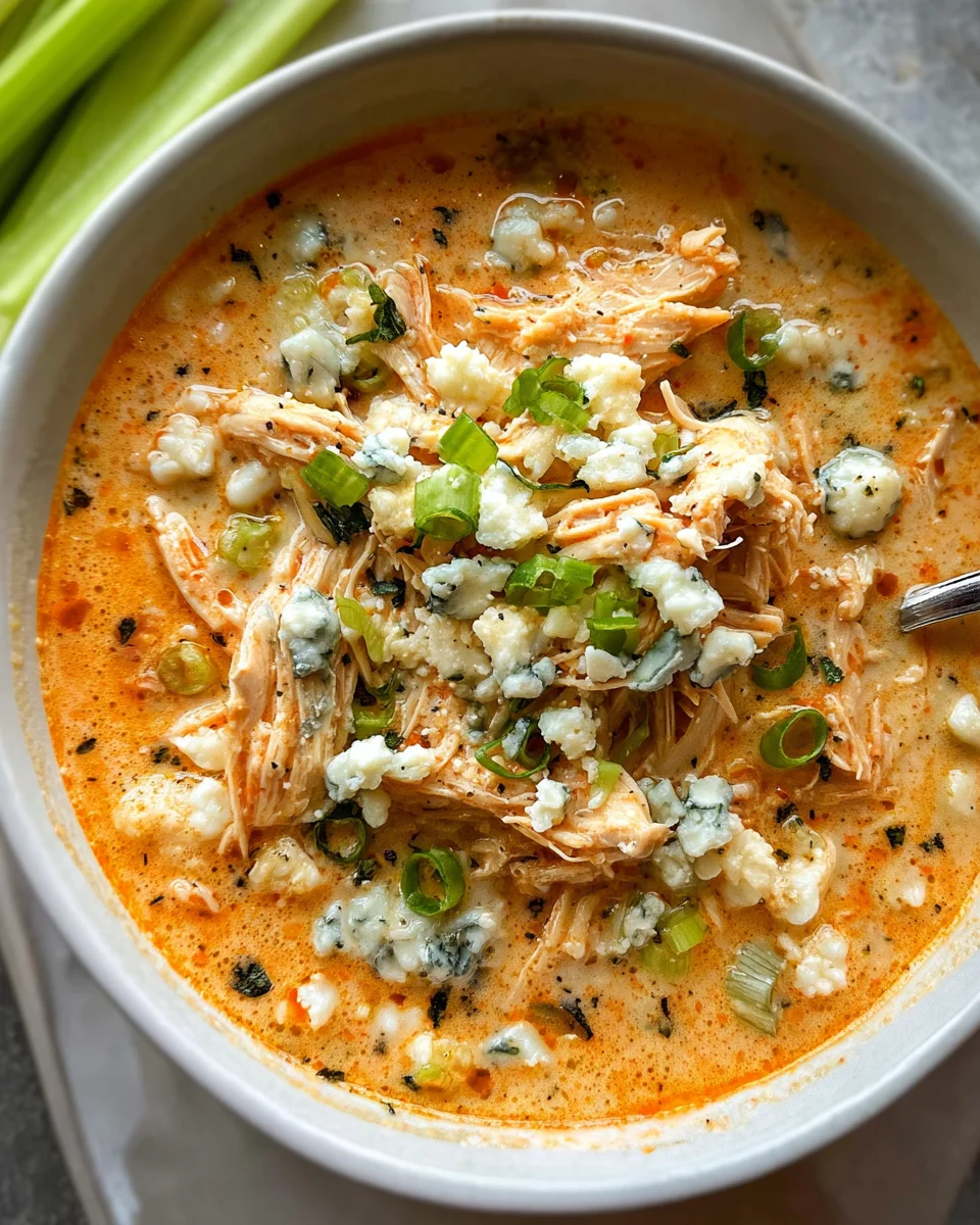 Buffalo Chicken Soup