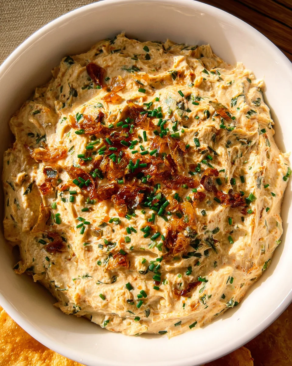 Caramelized Onion Chip Dip