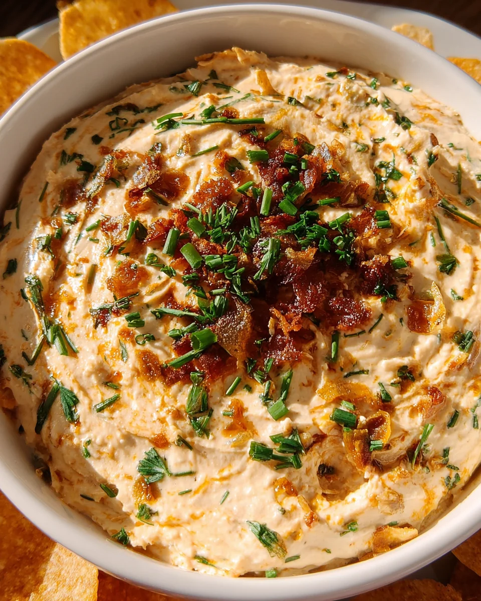 Caramelized Onion Chip Dip
