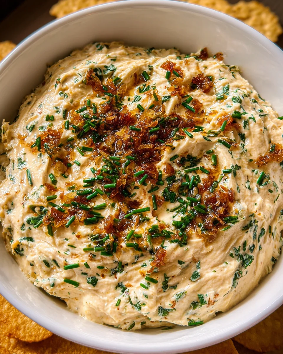 Caramelized Onion Chip Dip