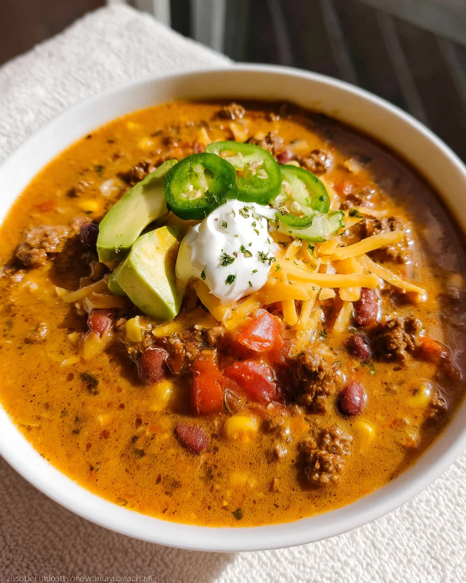 Creamy Taco Soup