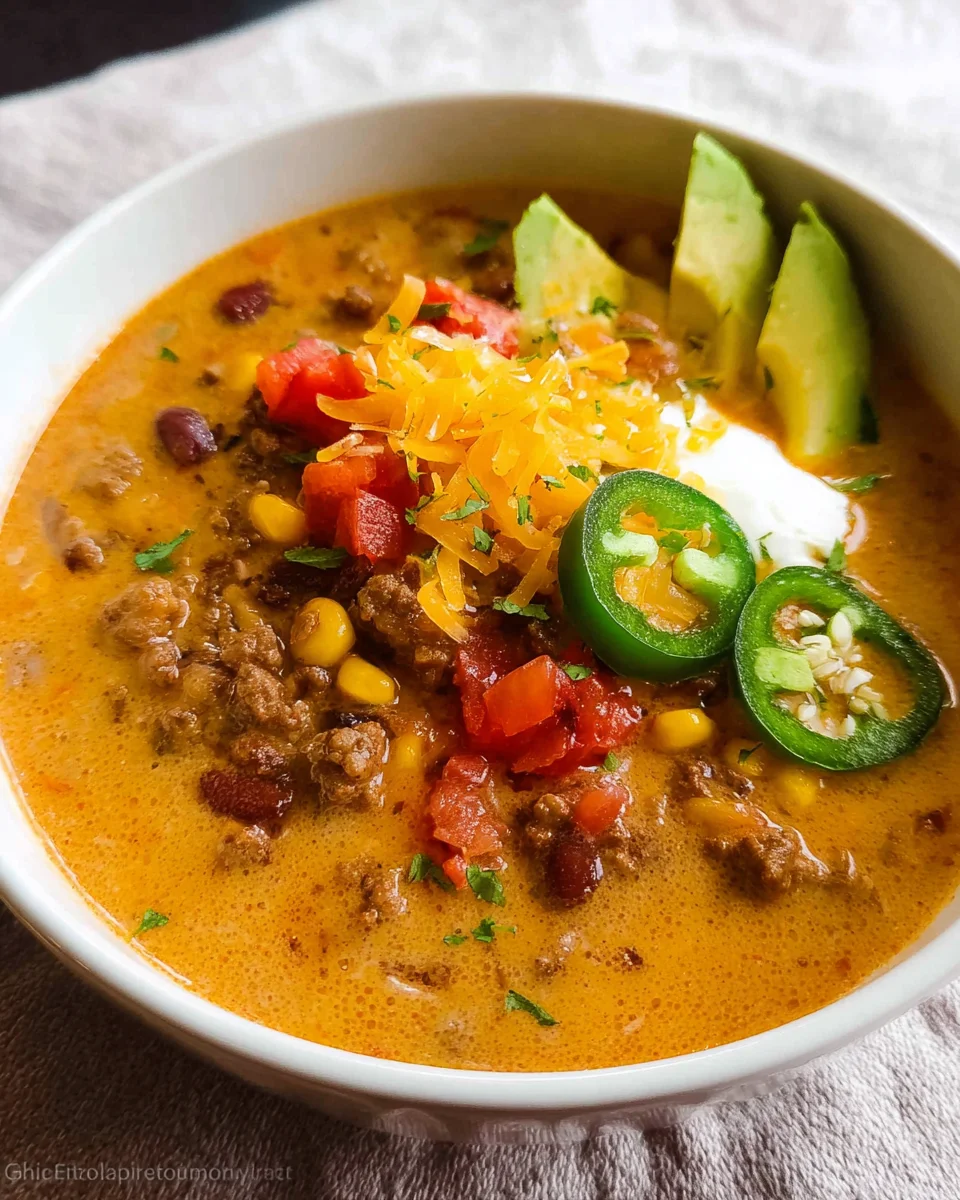 Creamy Taco Soup