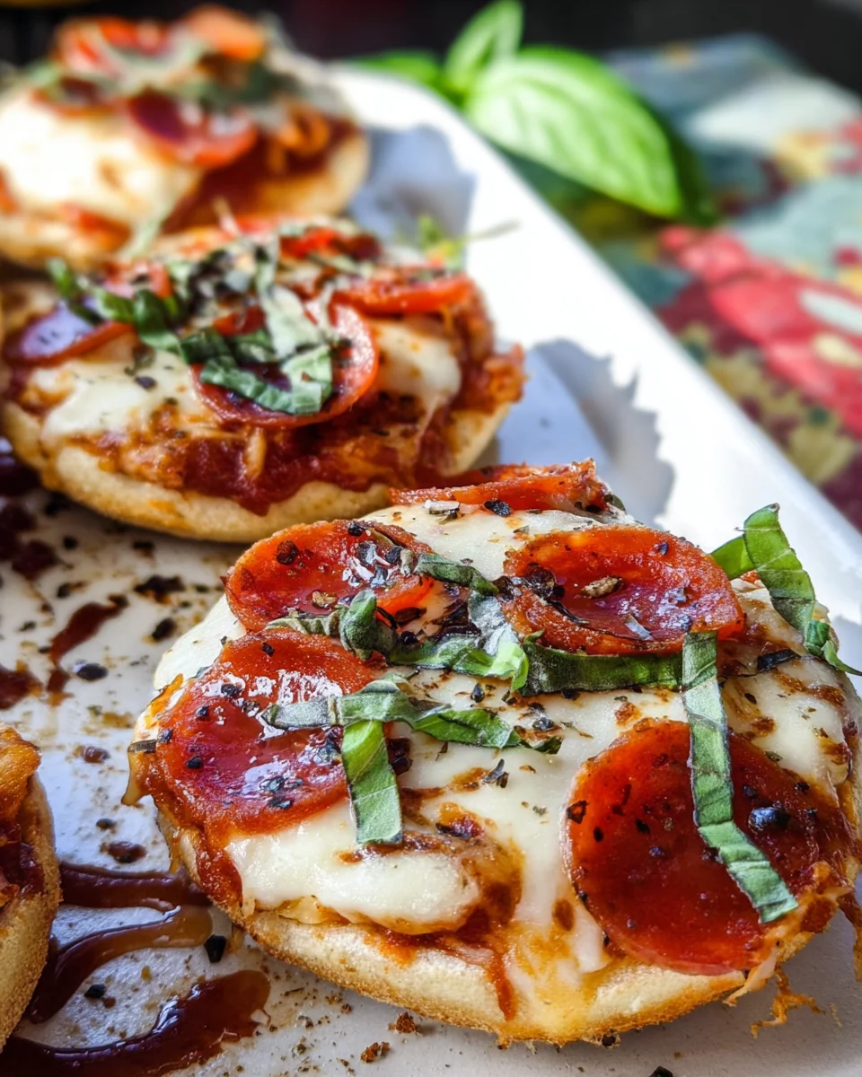 English Muffin Pizzas