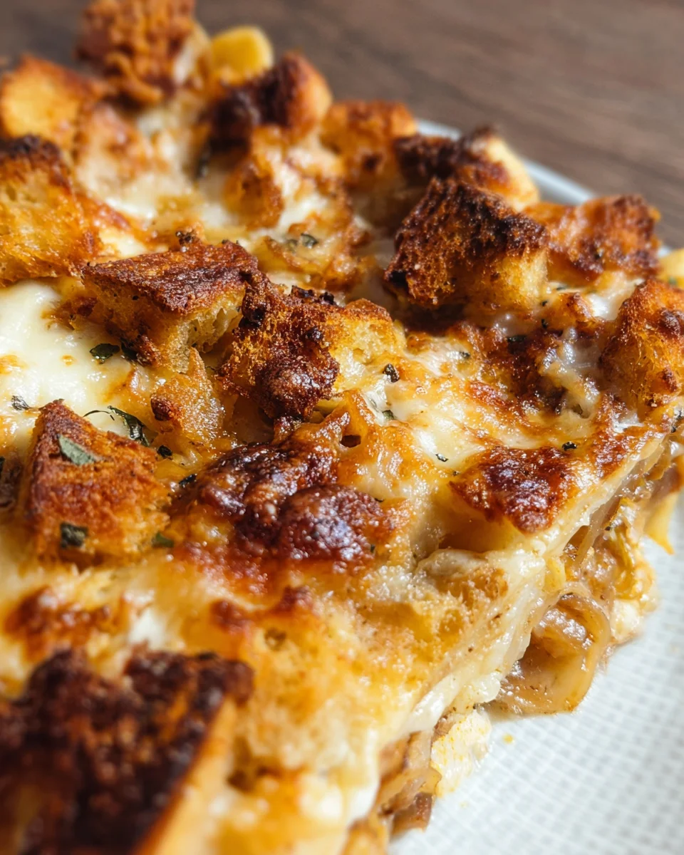 French Onion Lasagna