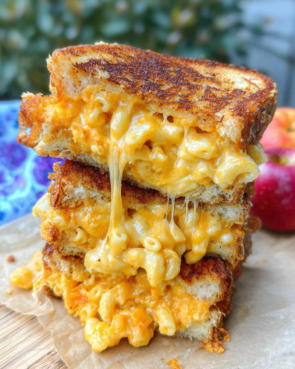 Ultimate Grilled Mac & Cheese Sandwich
