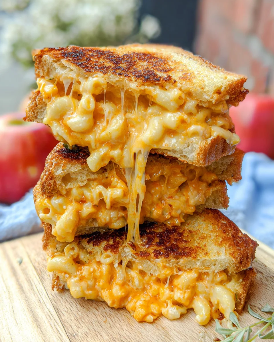 Ultimate Grilled Mac & Cheese Sandwich