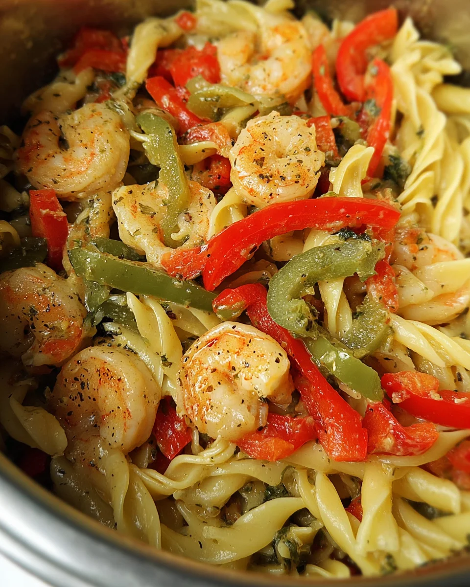 Instant Pot Christmas Confetti Pasta