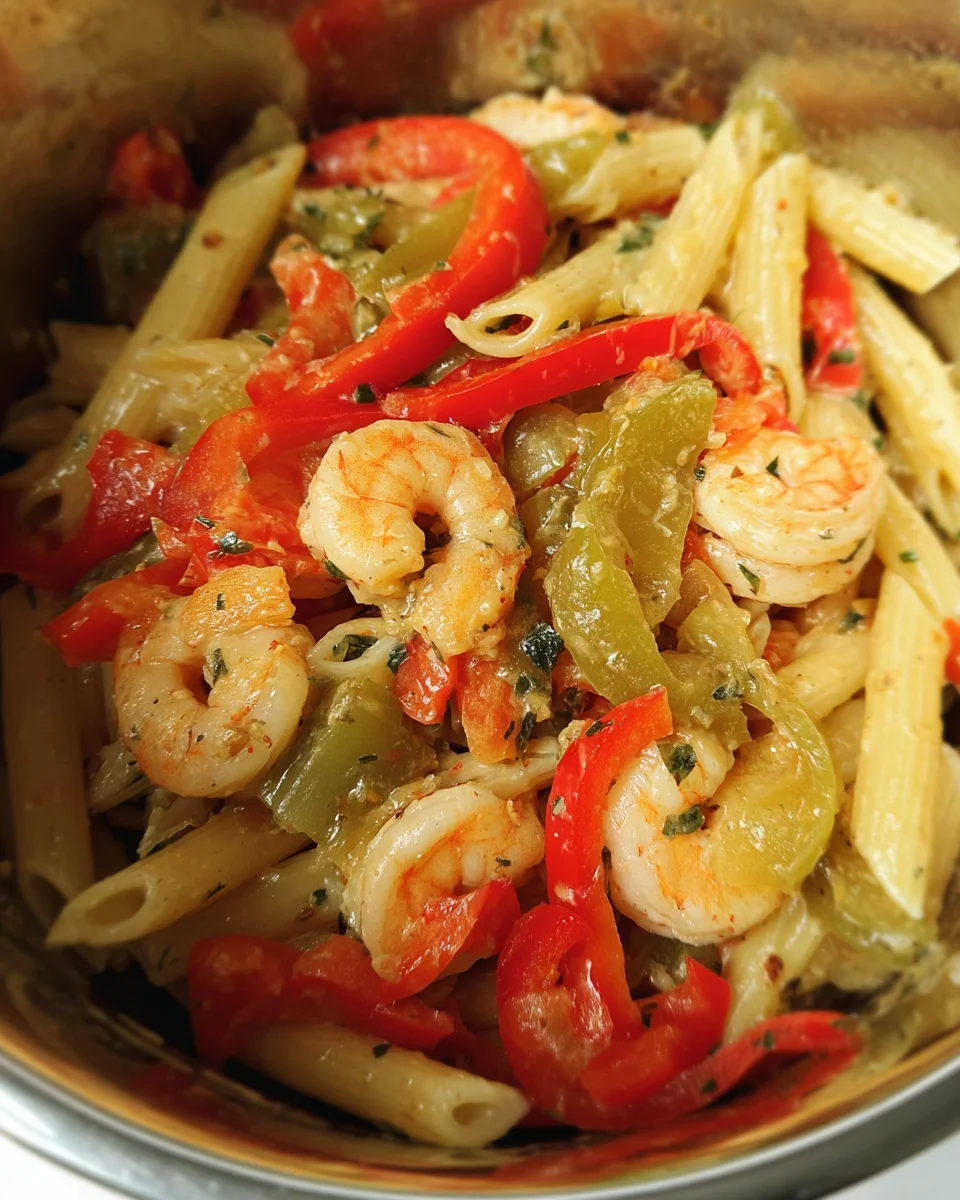 Instant Pot Christmas Confetti Pasta