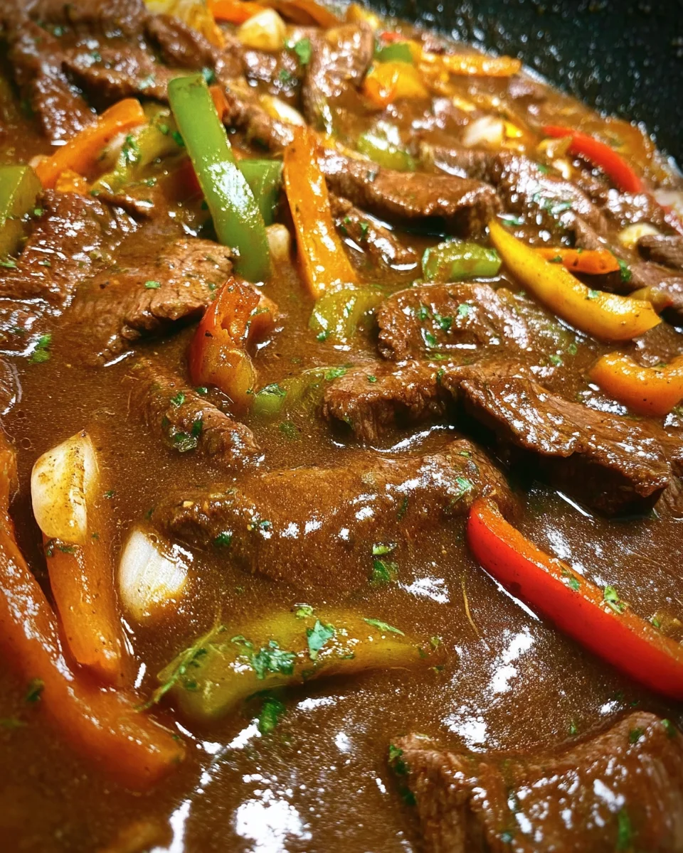 Pepper Steak & Gravy