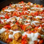 Queso Salsa Chicken & Rice