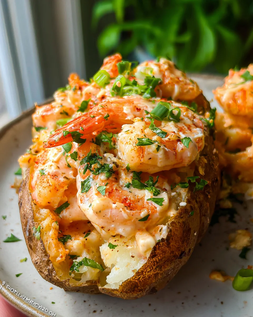 Shrimp Baked Potato
